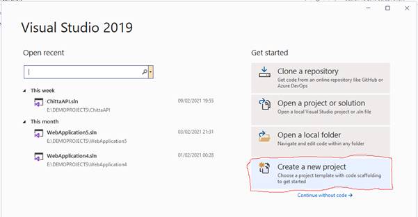 Getting Started With Visual Studio 2019 Community Edition For ASP.NET Core 5.0